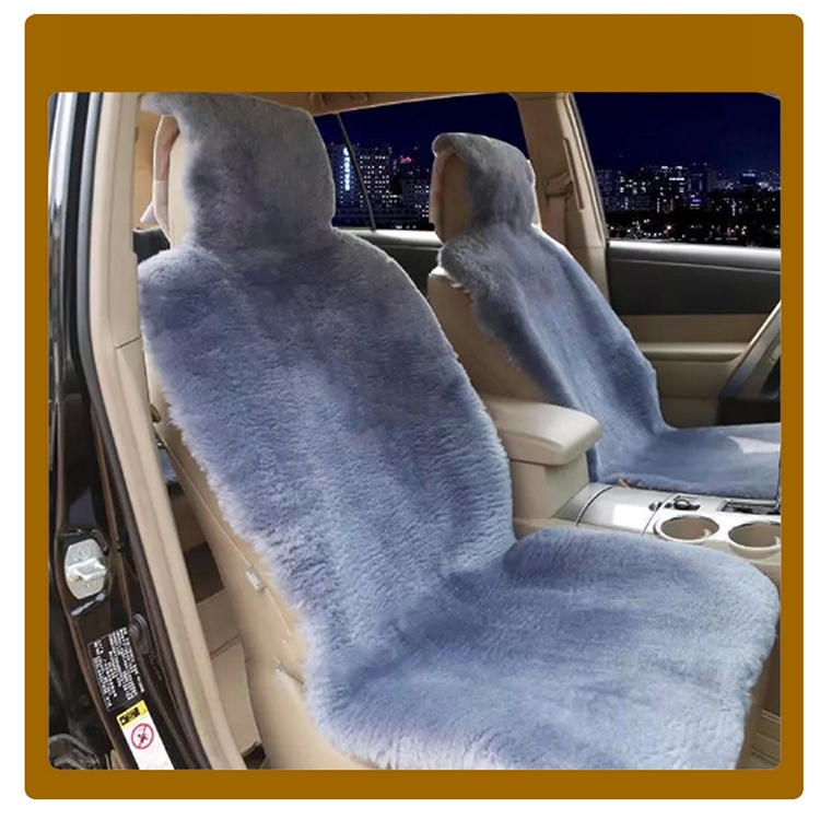 Luxury wool sheepskin car seat cover